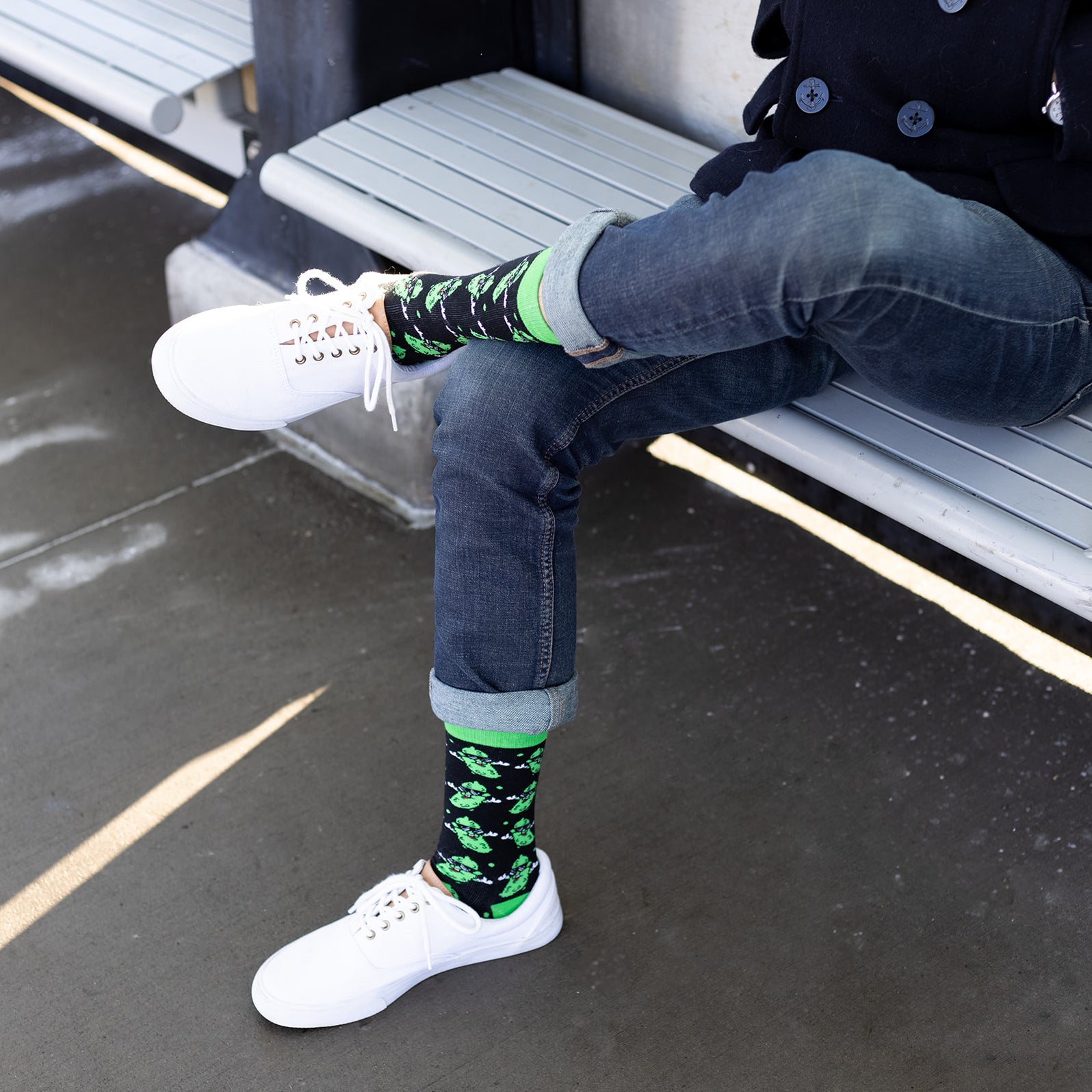 Lavley | Chill As A Dill Pickle Socks