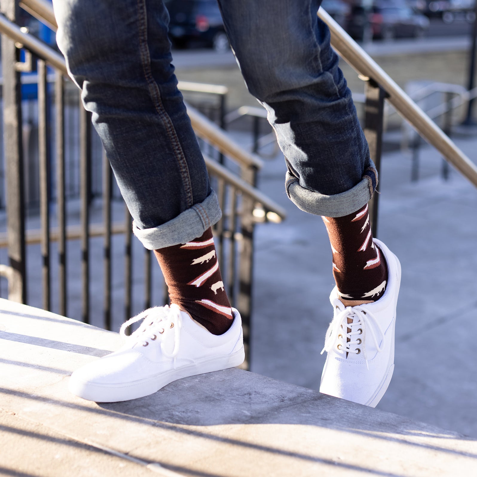 Lavley | Shop Bacon Socks | Funny Novelty Socks For Men & Women