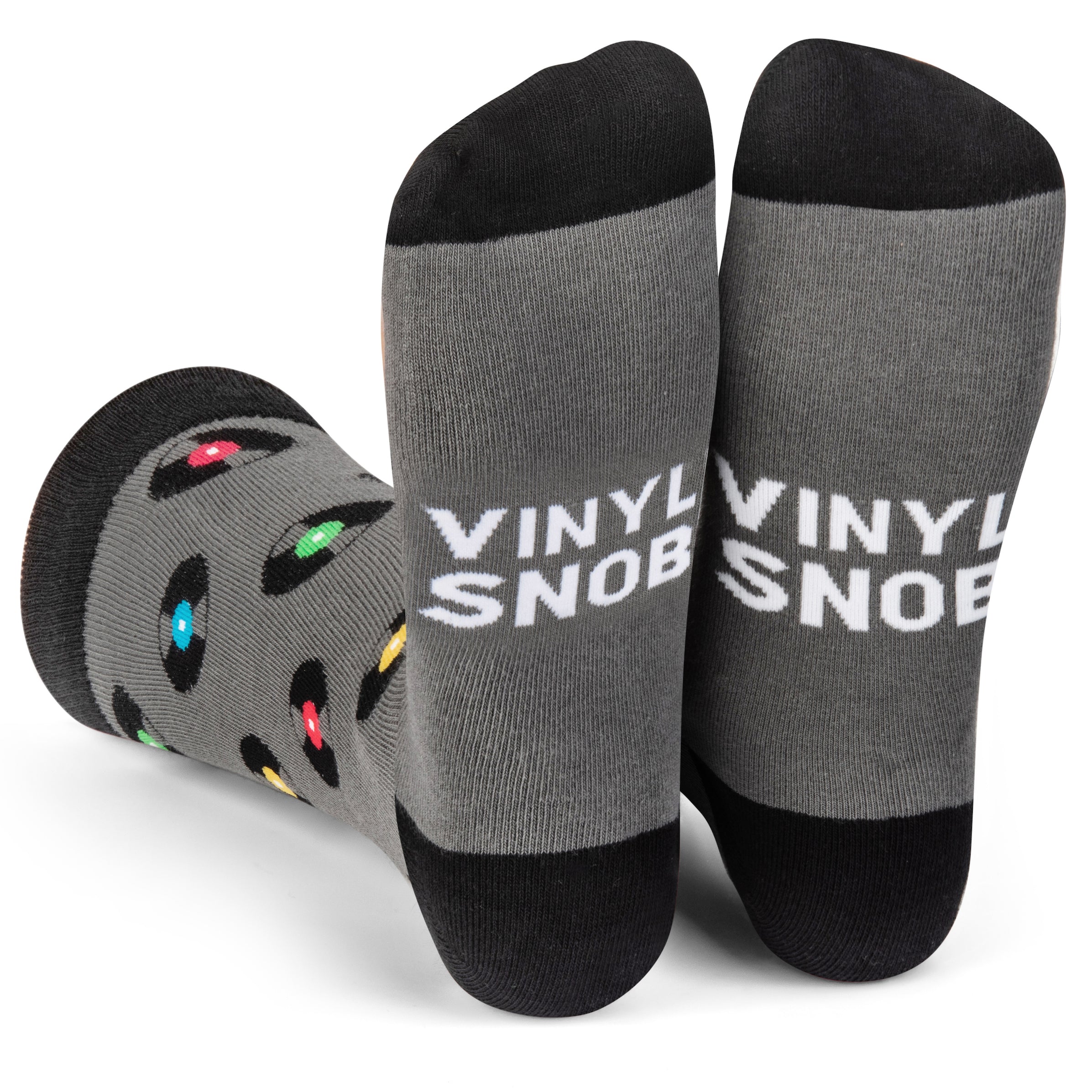 Lavley | Vinyl Snob Crew Socks For Men & Women