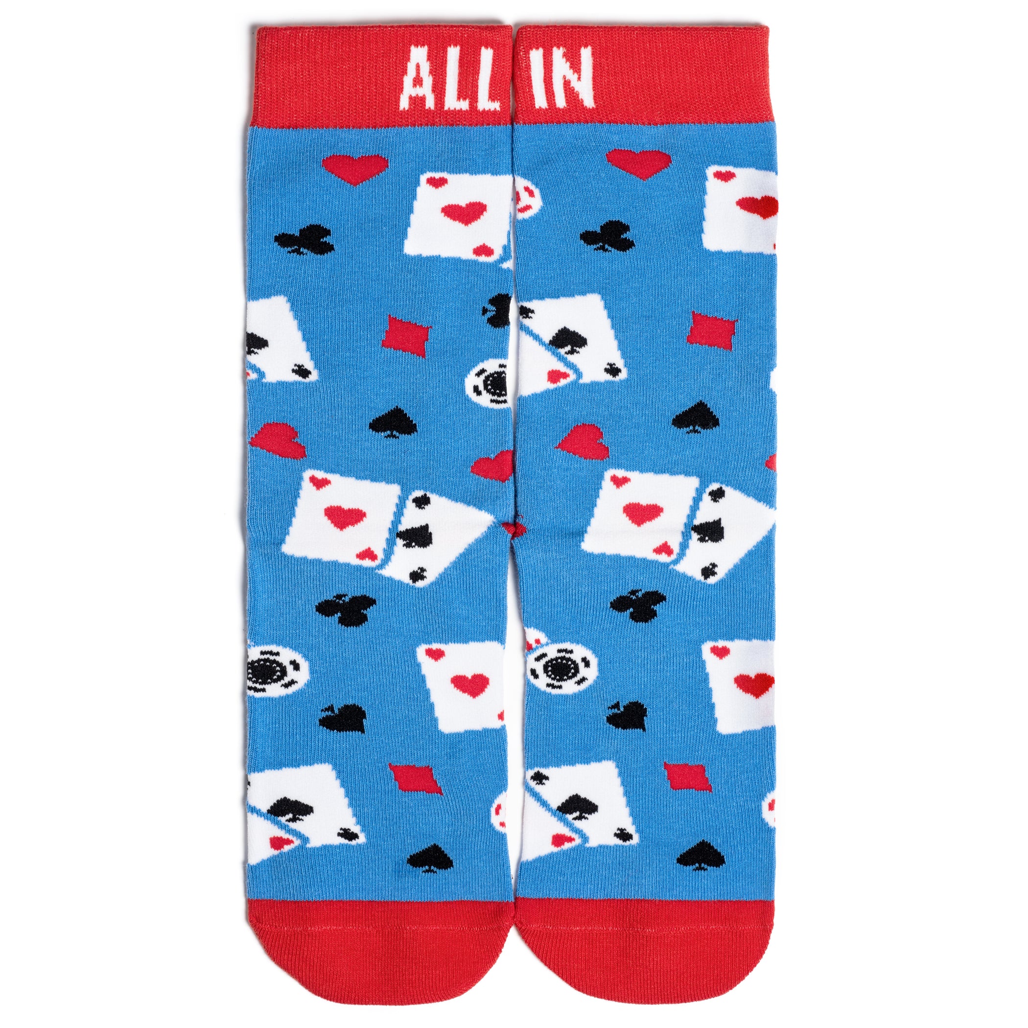 Lavley | Poker Socks (Unisex) | Fun Novelty Socks For Men & Women