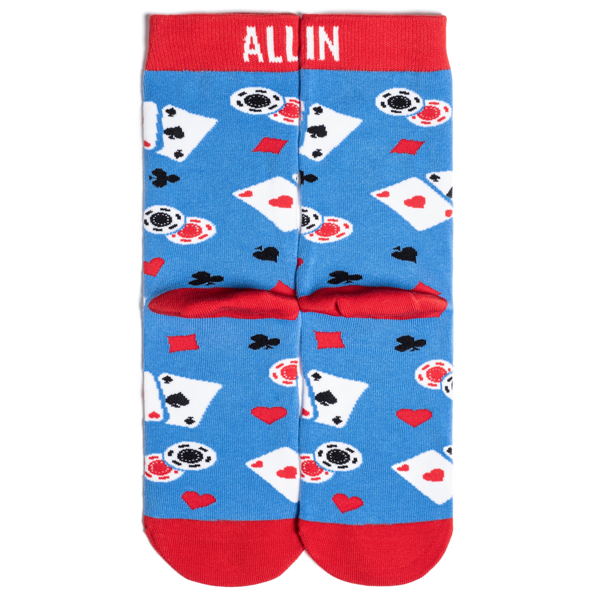 Lavley | Poker Socks (Unisex) | Fun Novelty Socks For Men & Women