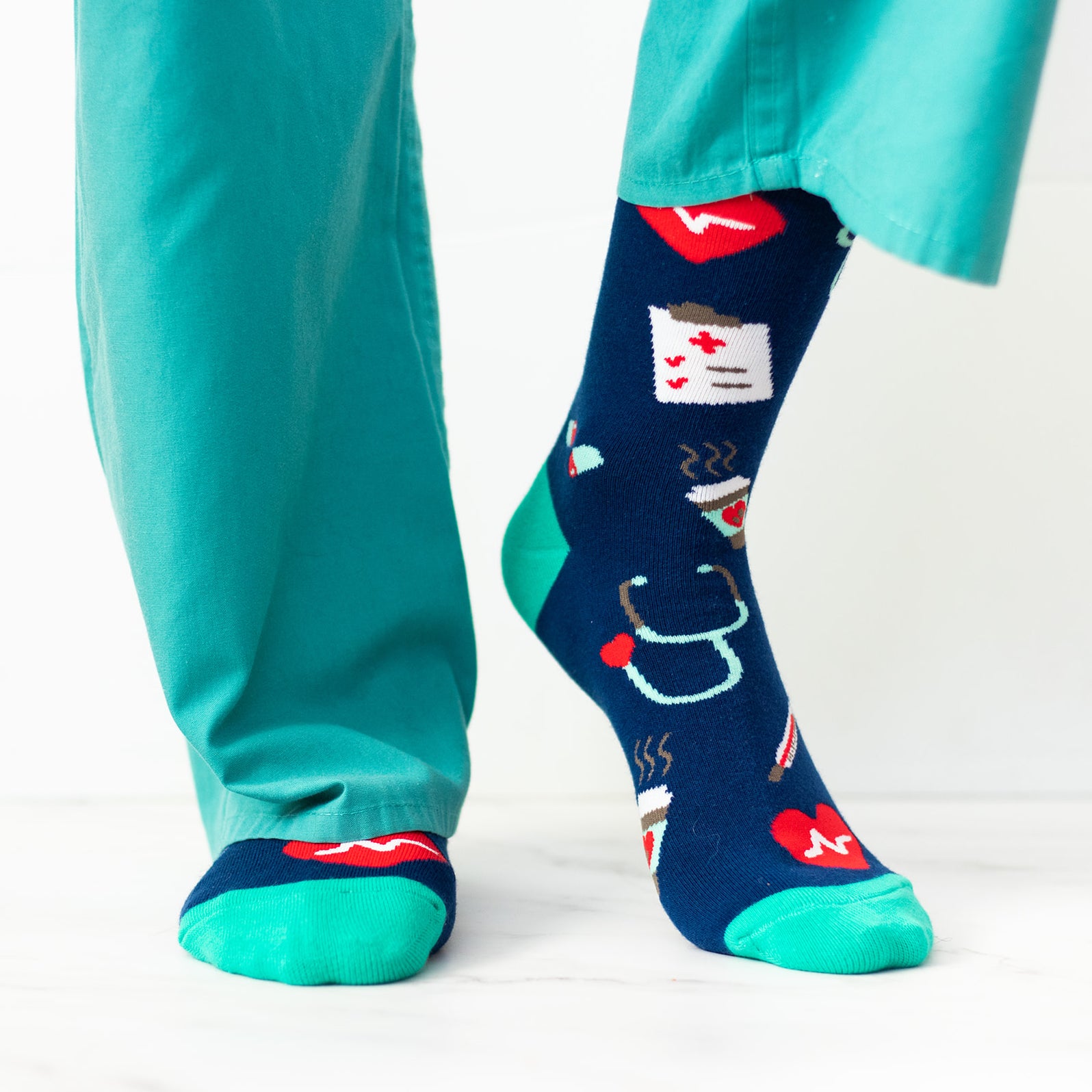 Lavley | Nurse Socks | Fun Novelty Socks For Men & Women