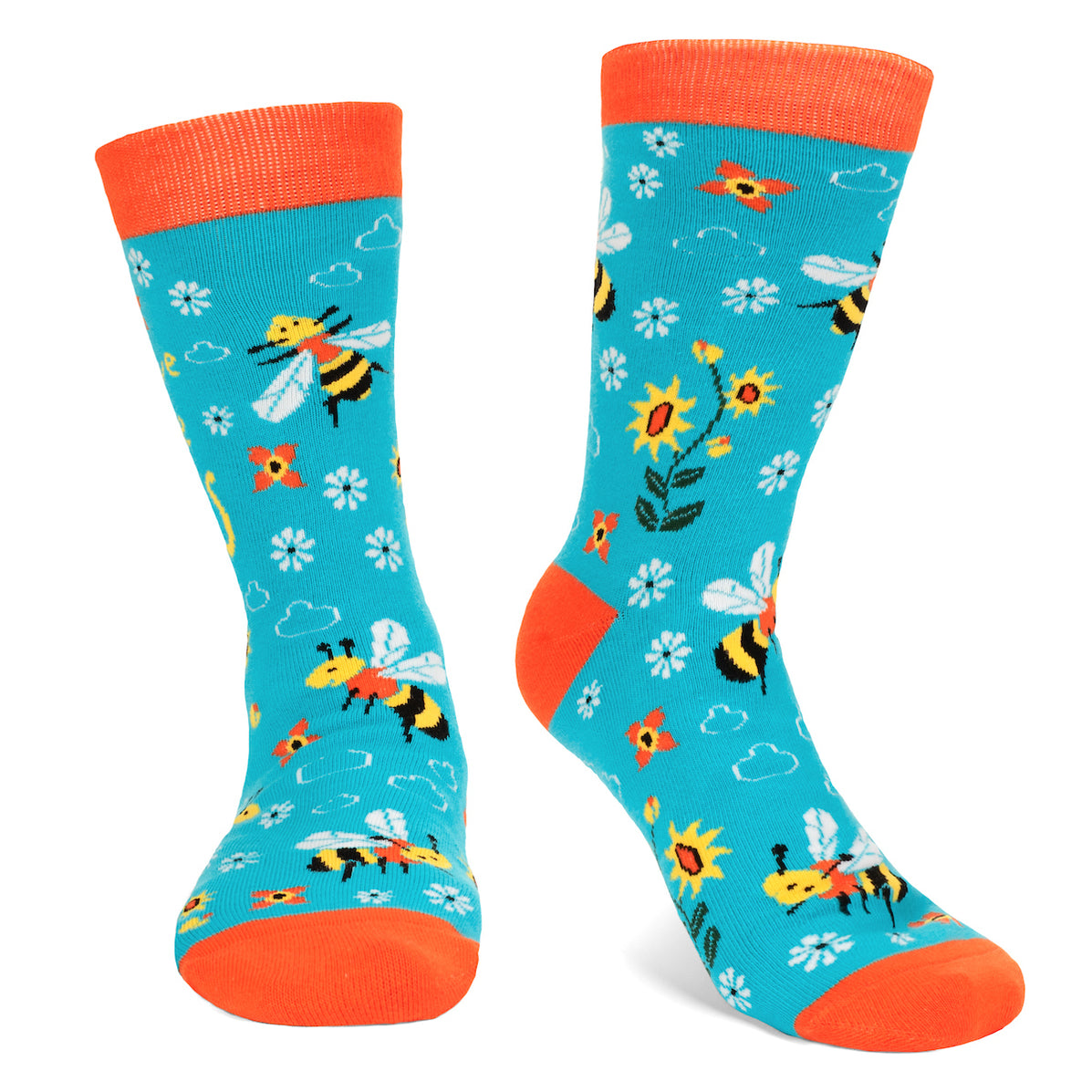 Lavley | Save The Bees Socks (Unisex) | Fun Novelty Socks