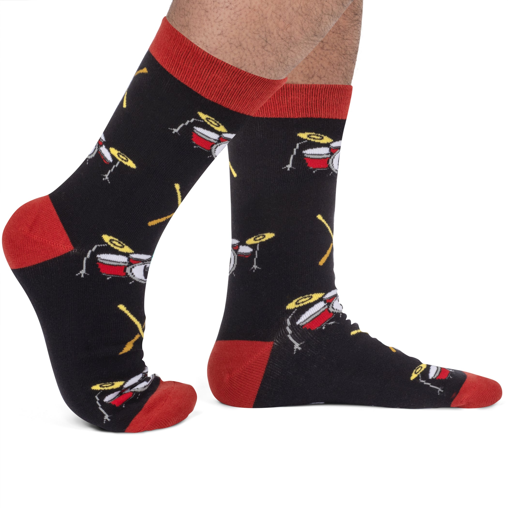 Lavley | Drum Socks | Novelty Socks For Men and Women