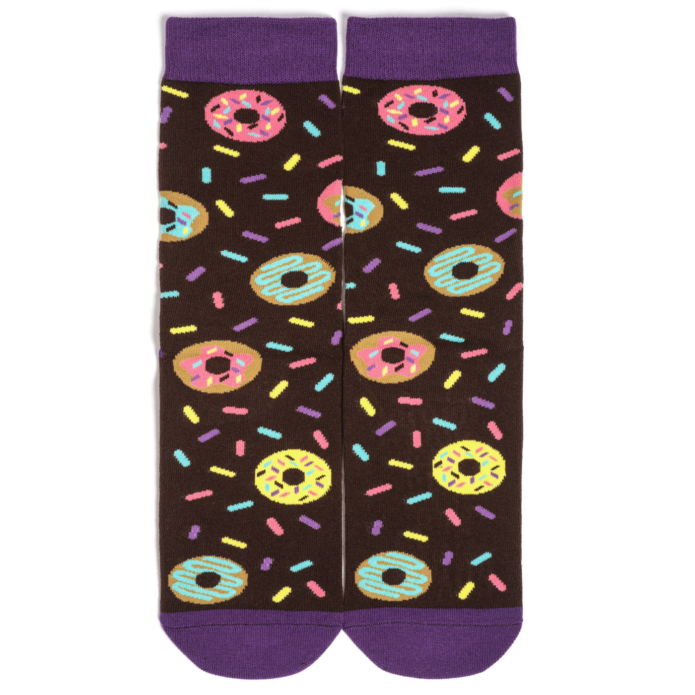 Lavley | Donuts Socks | Funny Novelty Socks For Men & Women