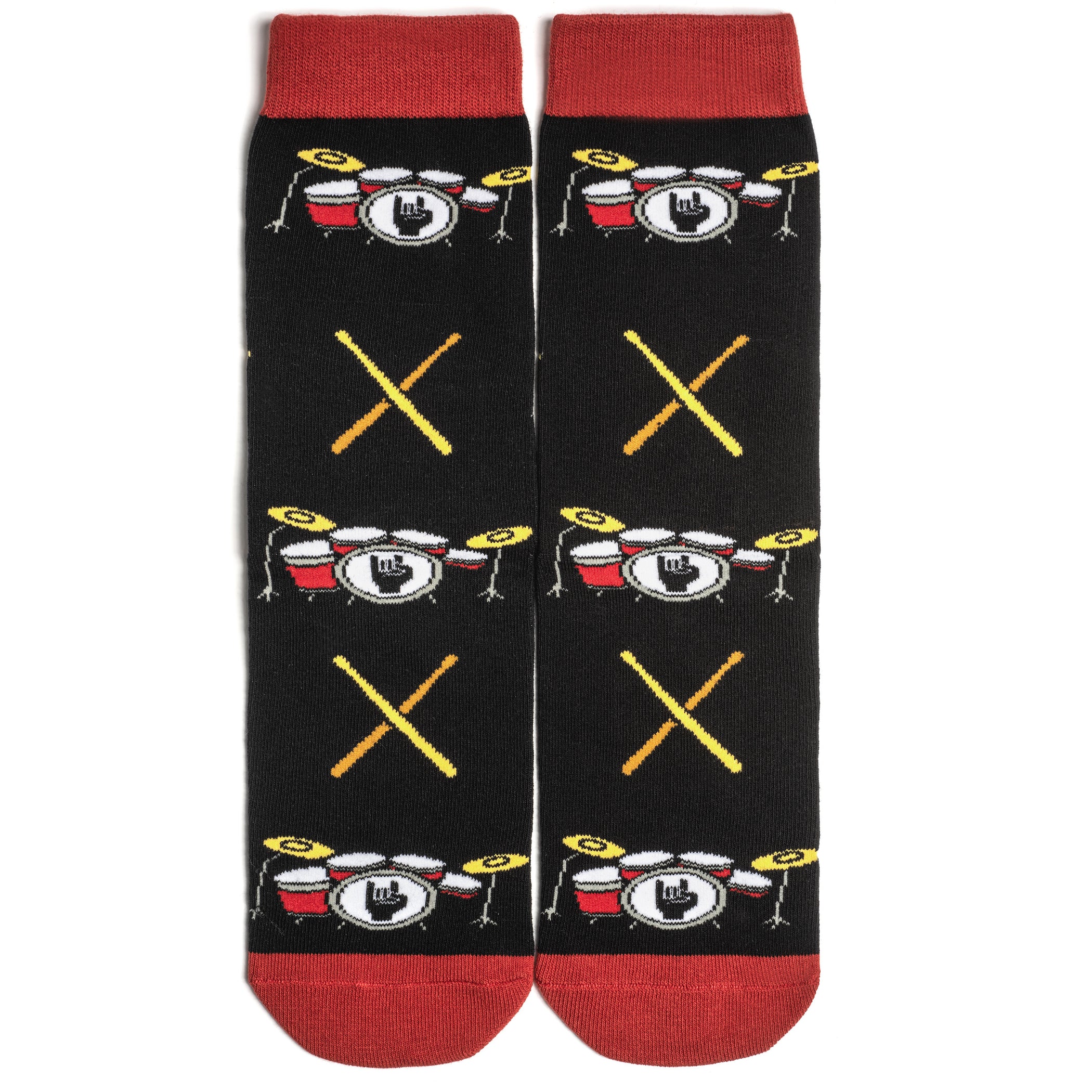 Lavley | Drum Socks | Novelty Socks For Men and Women