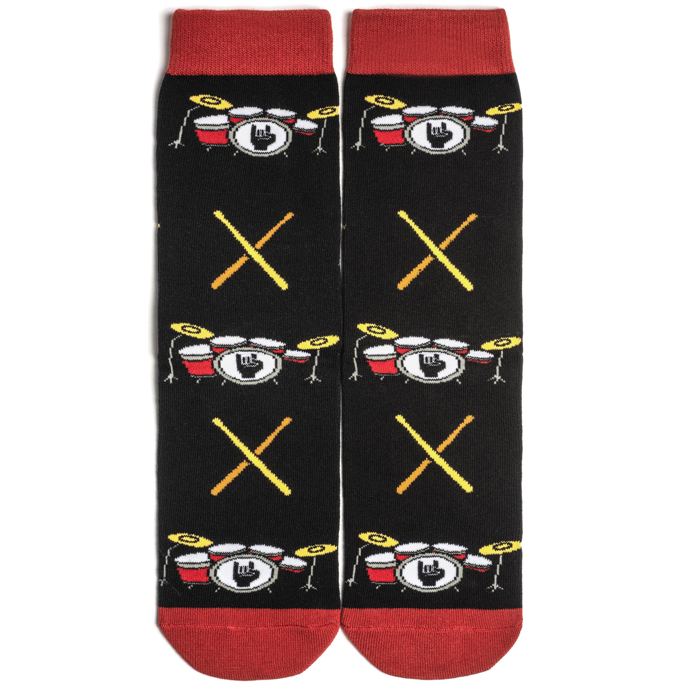 Lavley | Drum Socks | Novelty Socks For Men and Women
