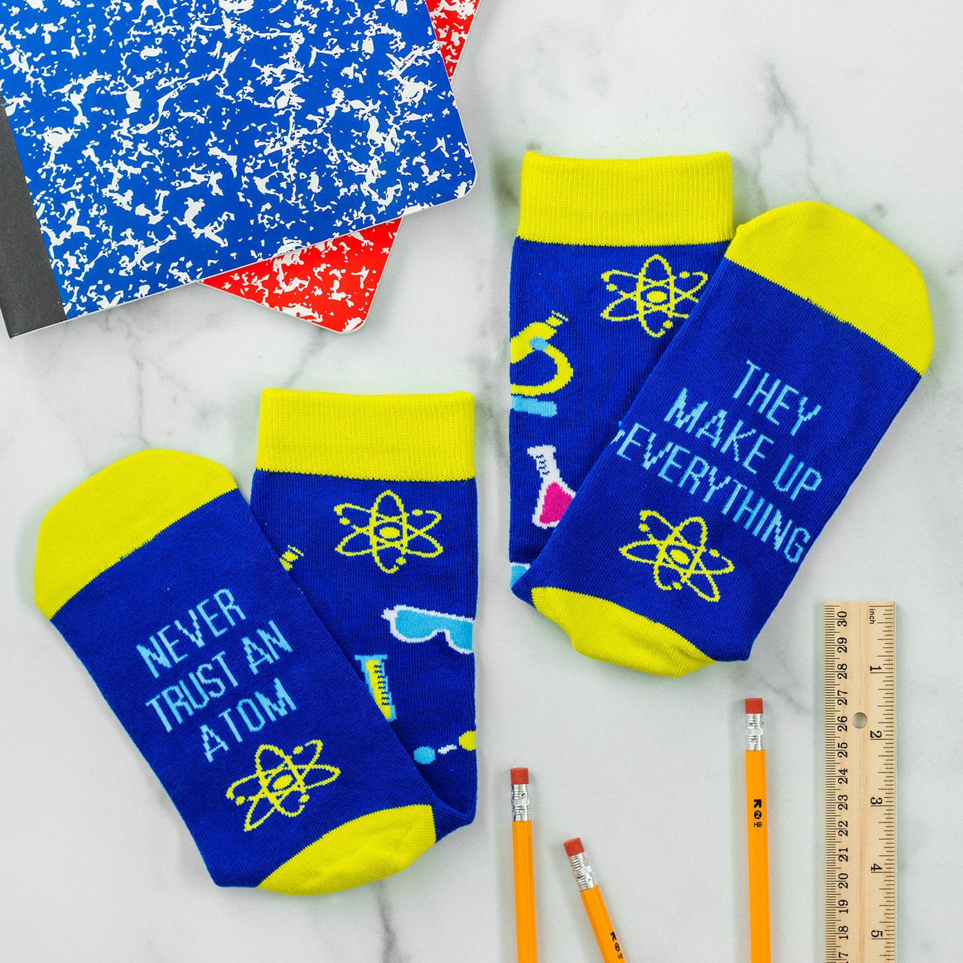 Lavley | Science Nerd Socks | Fun Novelty Socks For Men & Women