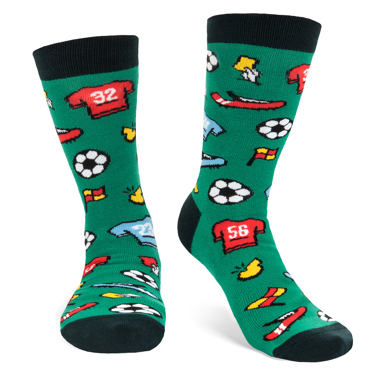 I'd Rather Be Watching Soccer, Crew Socks For Men & Women — Lavley