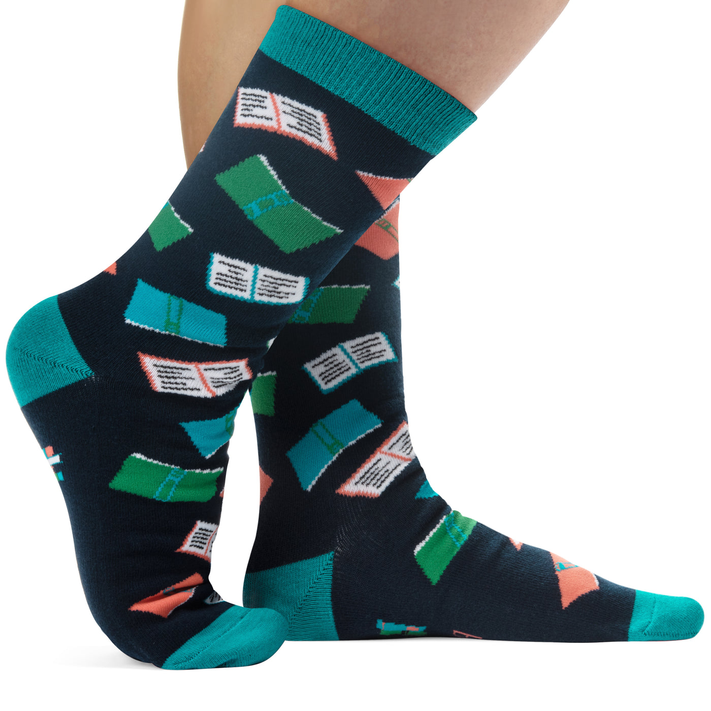 Lavley | Book Nerd Socks | Funny Novelty Socks For Men & Women