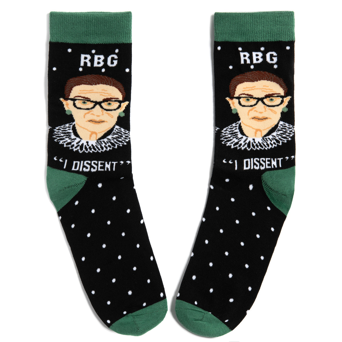 Women's RBG “I Dissent” Female Empowerment Socks — Lavley