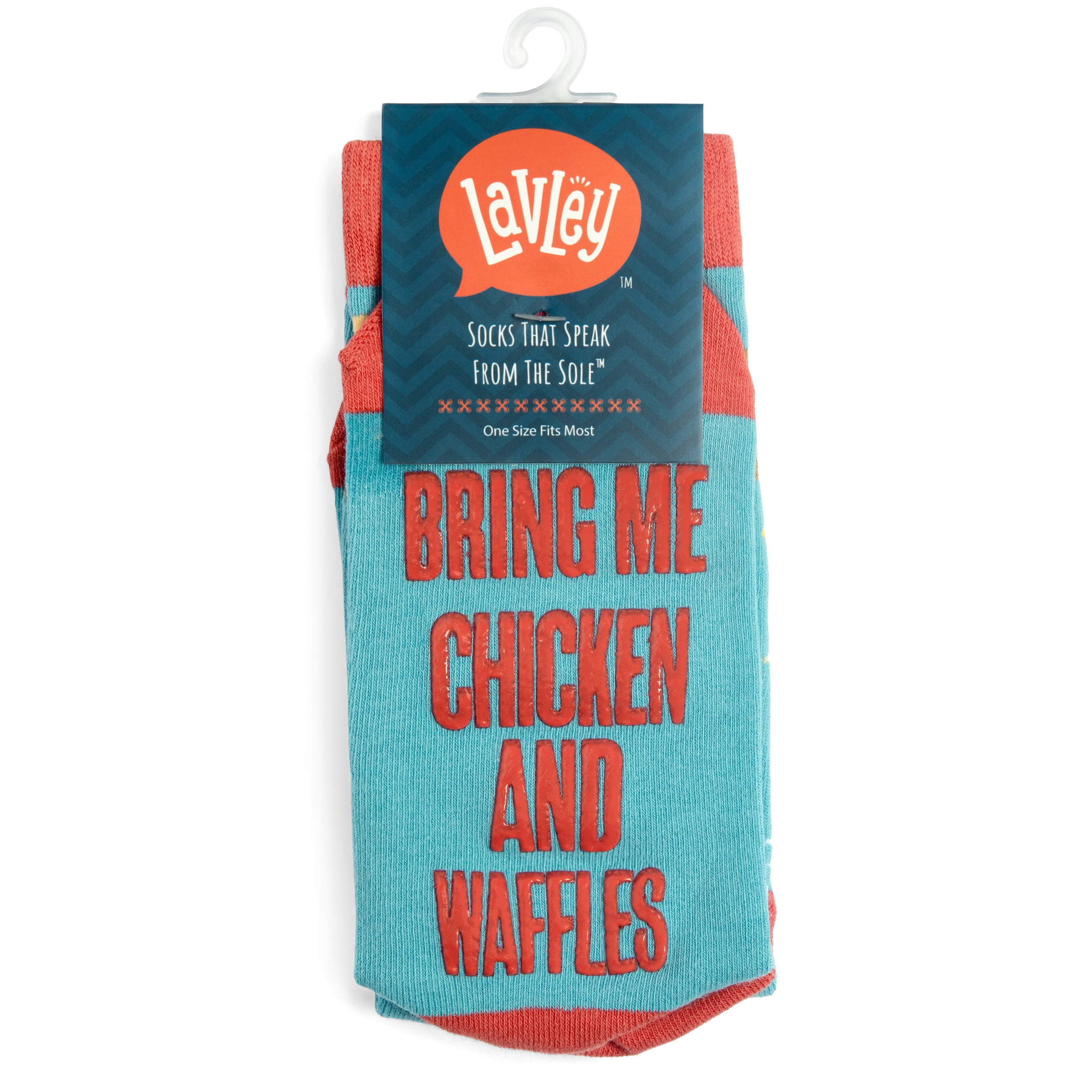 Lavley | Shop Chicken & Waffles Socks | Novelty Socks For Men & Women